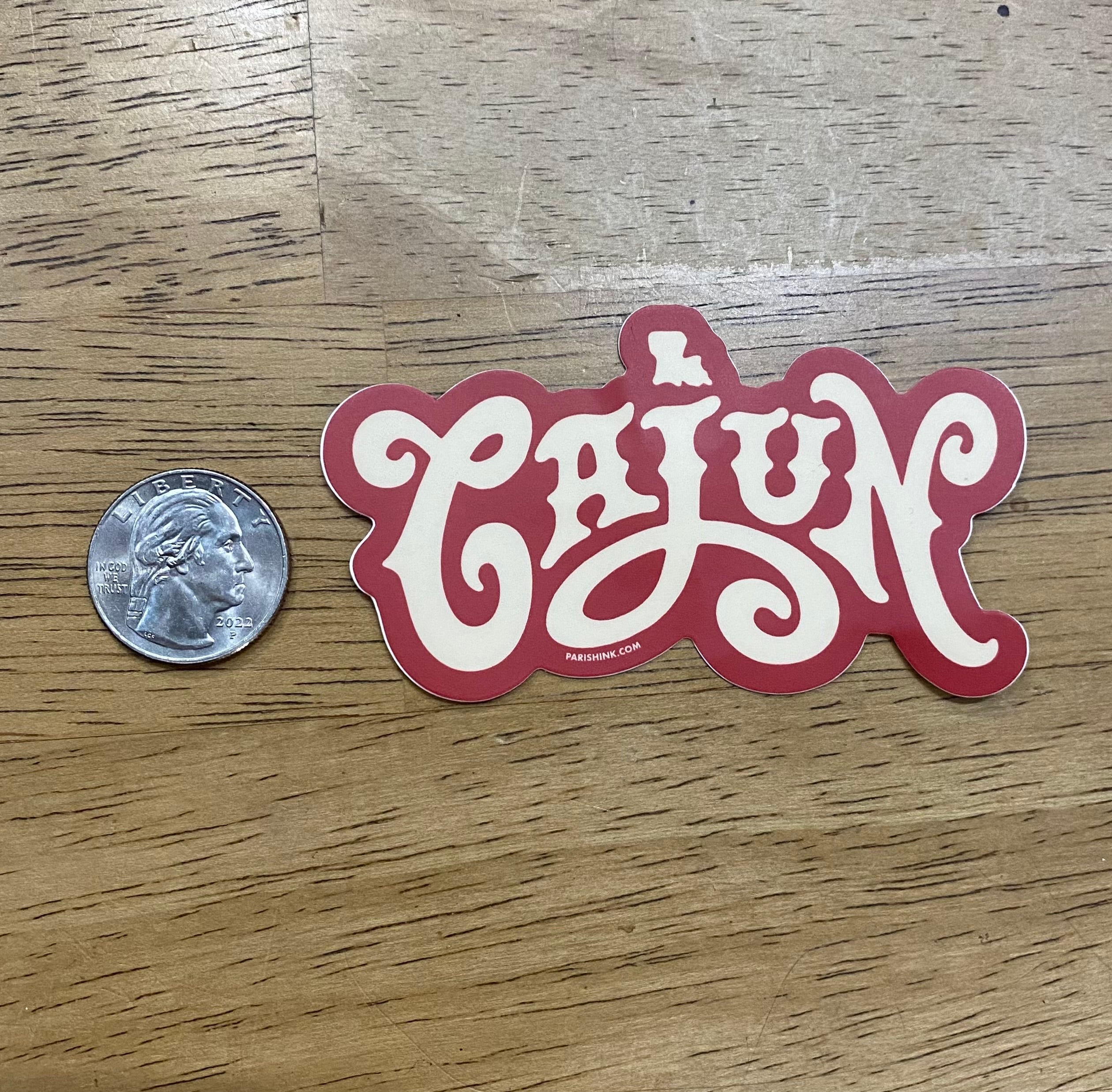Fancy Cajun Sticker – Parish Ink