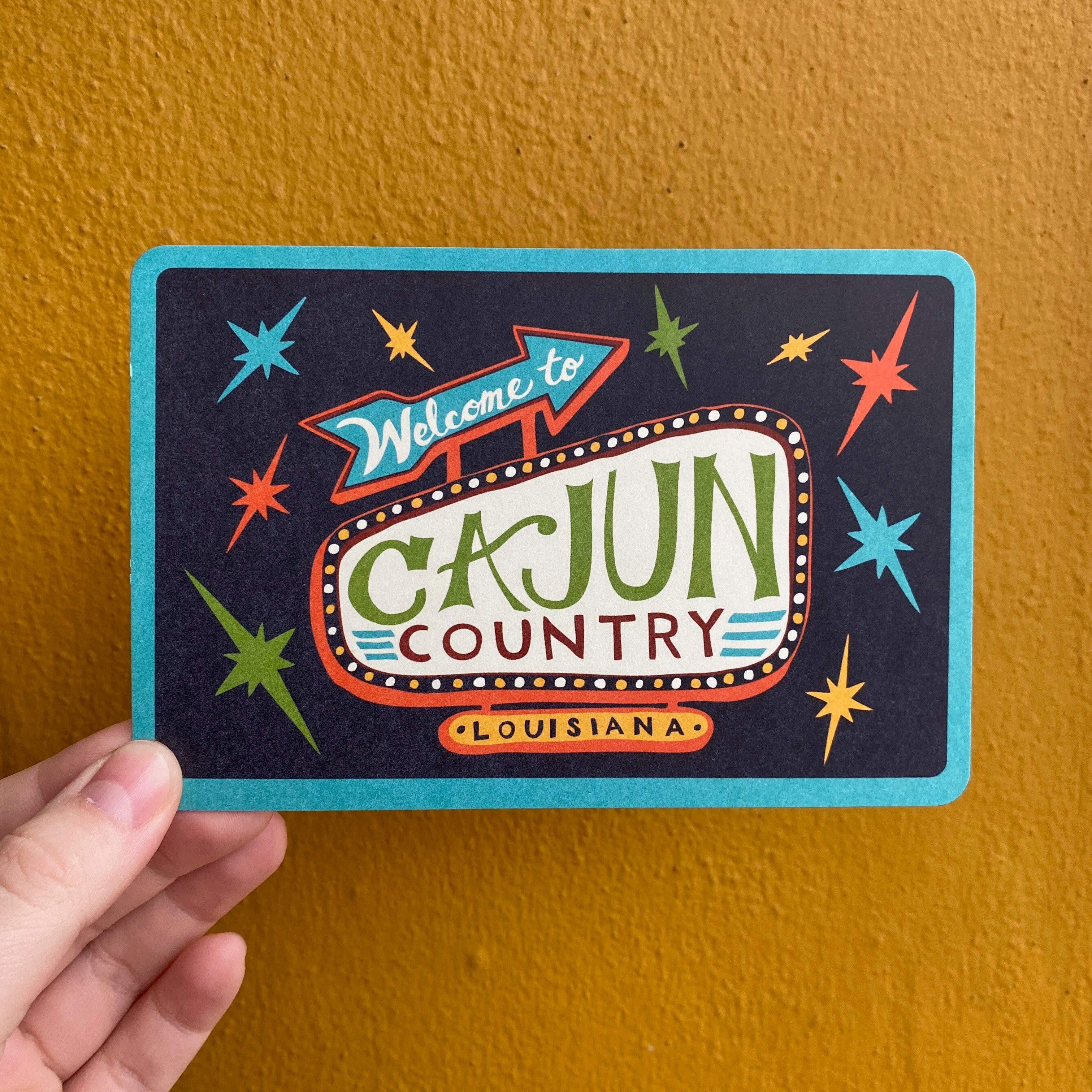 Welcome to Cajun Country Postcard – Parish Ink