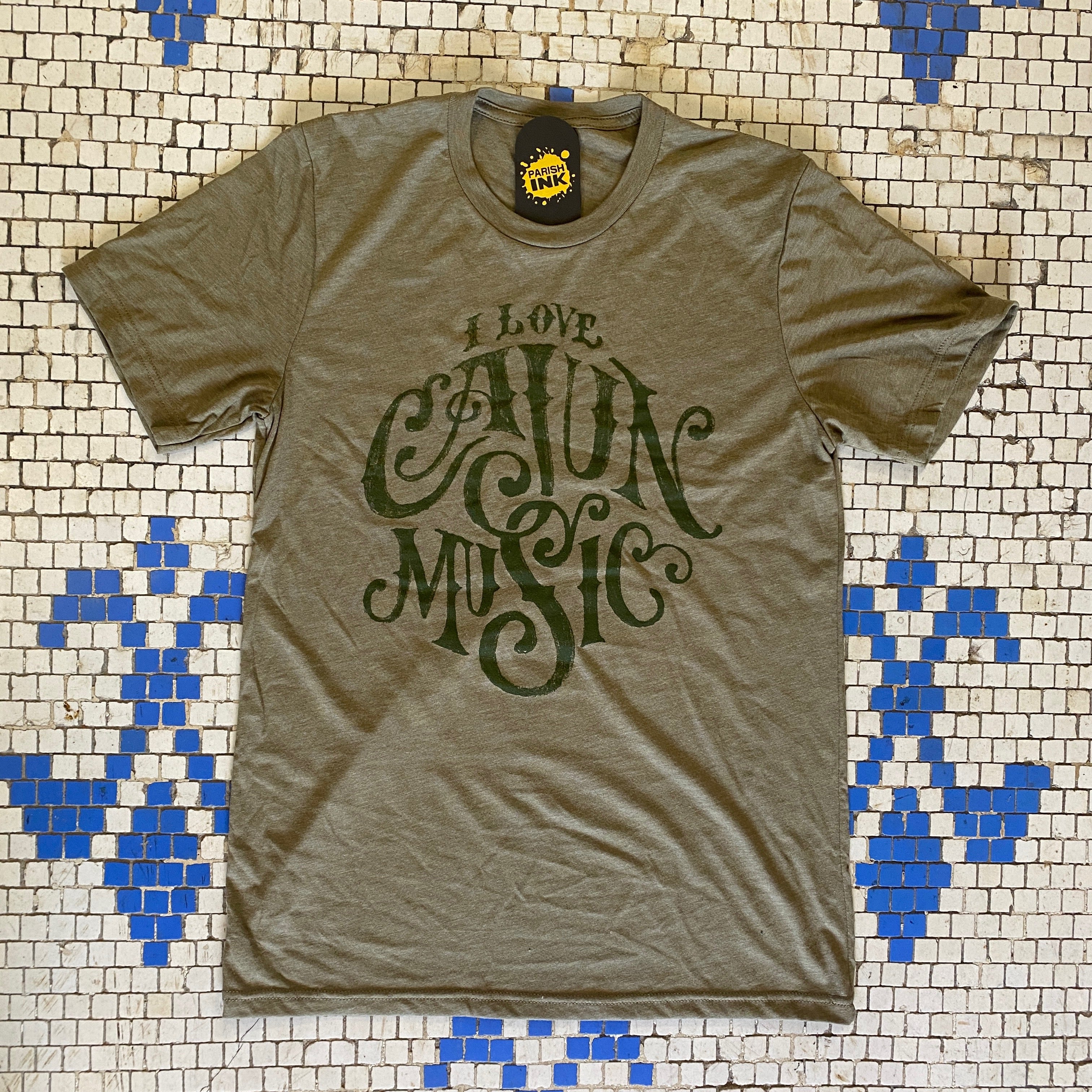 I Love Cajun Music – Parish Ink