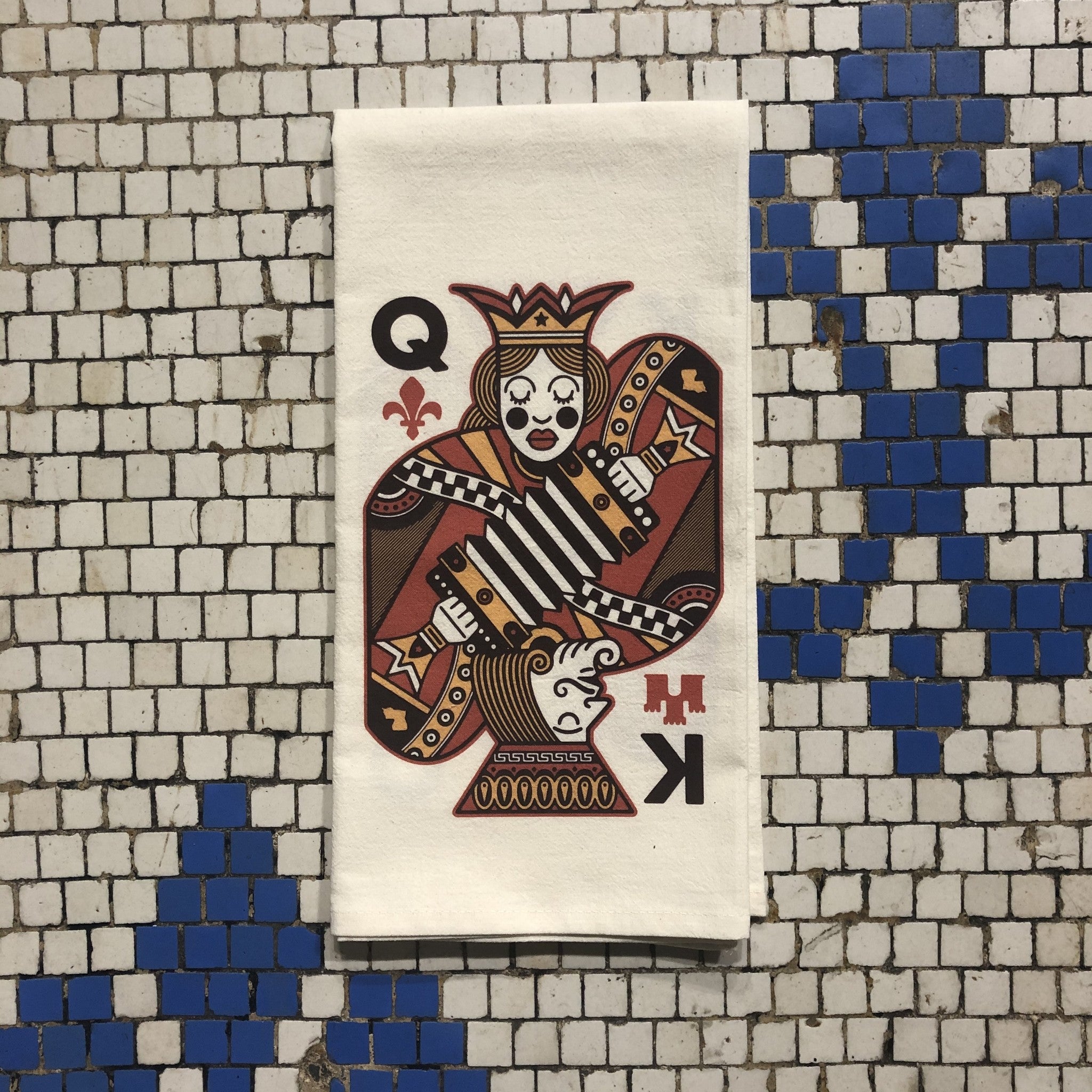 Cajun Queen Creole King Tea Towel – Parish Ink